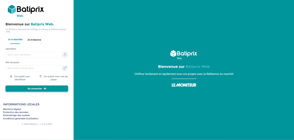 Guide d'utilisation de Batiprix Web Chiffrage